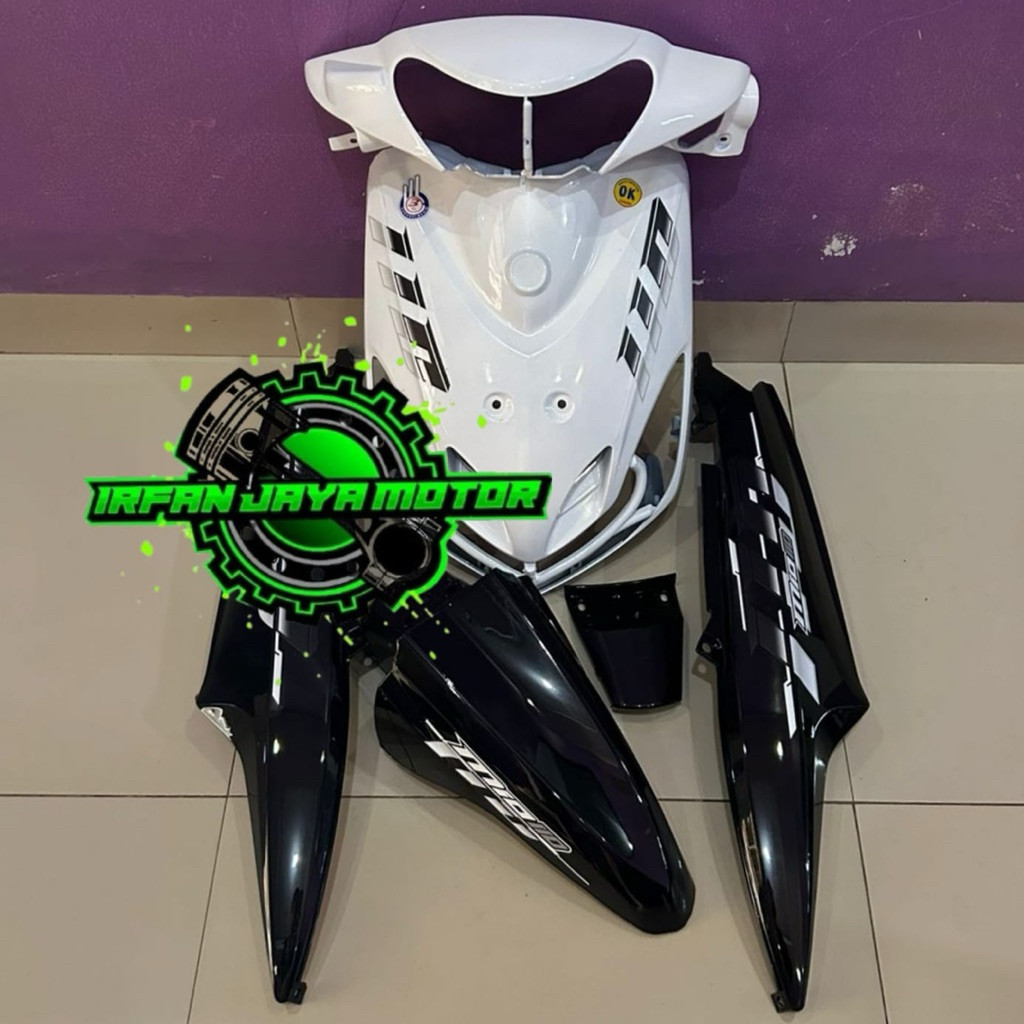 Jual Full Body Halus Yamaha Mio Smile Warna Putih Hitam VIETNAM STYLE ...