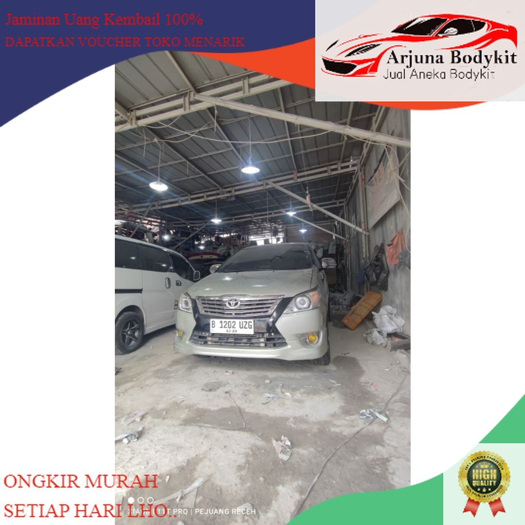 Jual BODIKIT bodykit kijang innova 2011 2012 2013 body kit innova lux ...