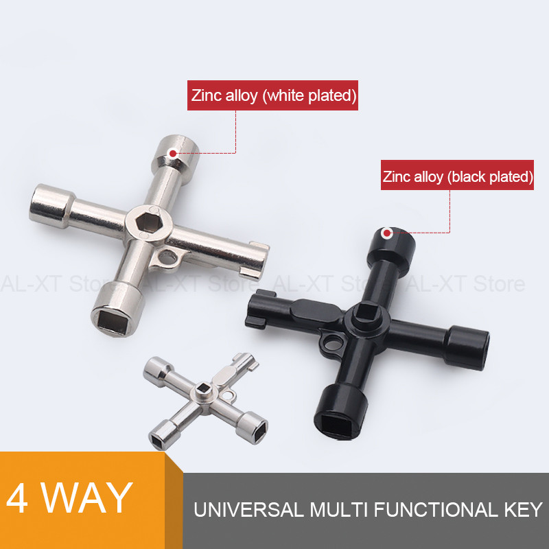 Jual Multi-function Key Wren 4 in 1 Inner Triangular Cross Electric ...