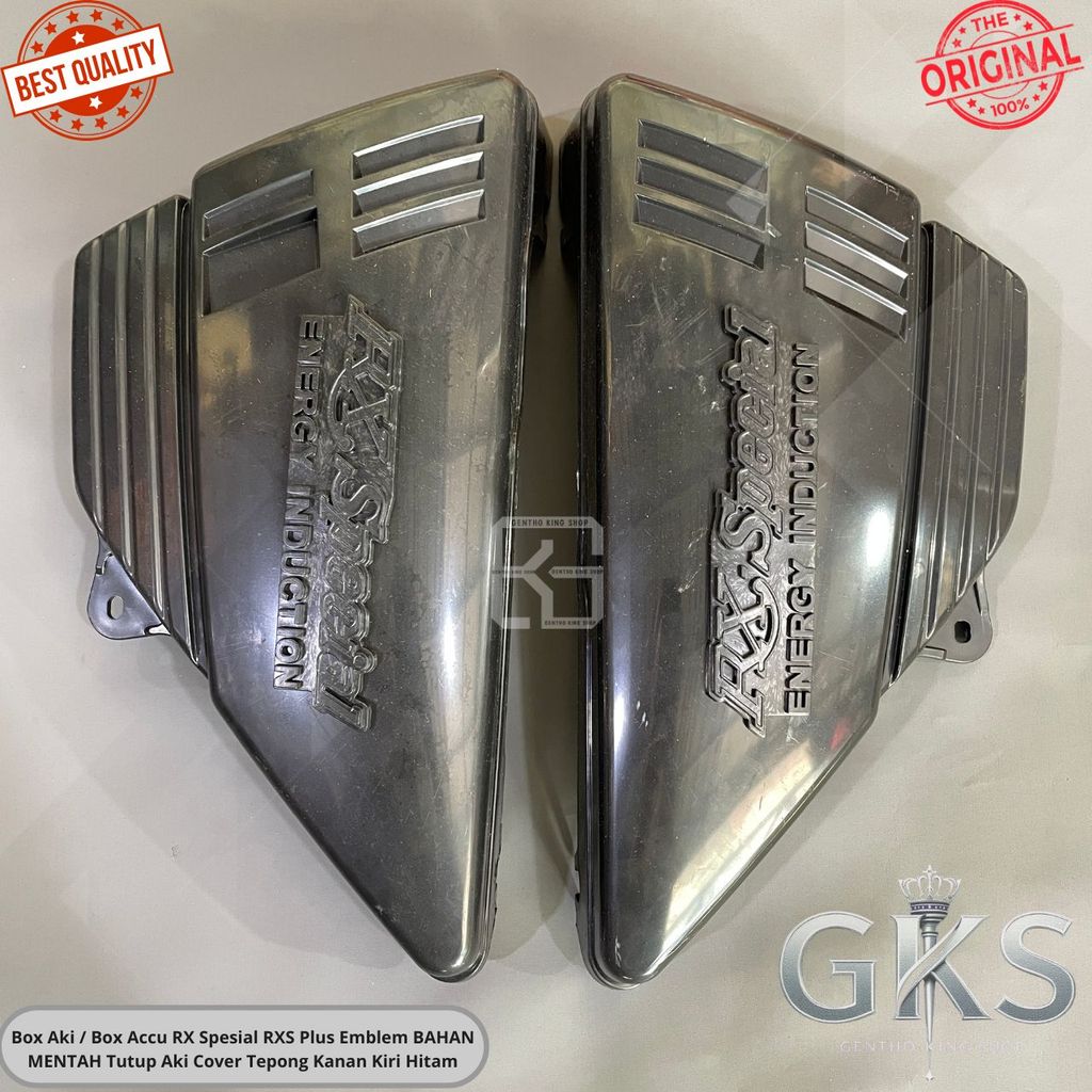 Jual Box Aki / Box Accu RX Spesial RXS Plus Emblem BAHAN MENTAH Tutup ...