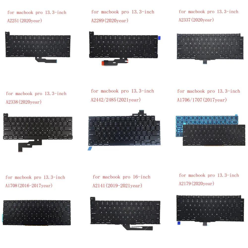 Jual Replacement Keyboard for A1706 A1708 A2141 A2179 A2251 A2337 A2289 ...