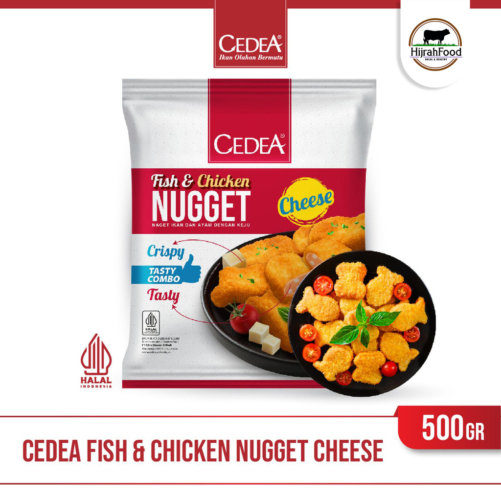 Jual CEDEA Fish & Chicken Nugget Cheese | Naget Ikan & Ayam Isi Keju ...