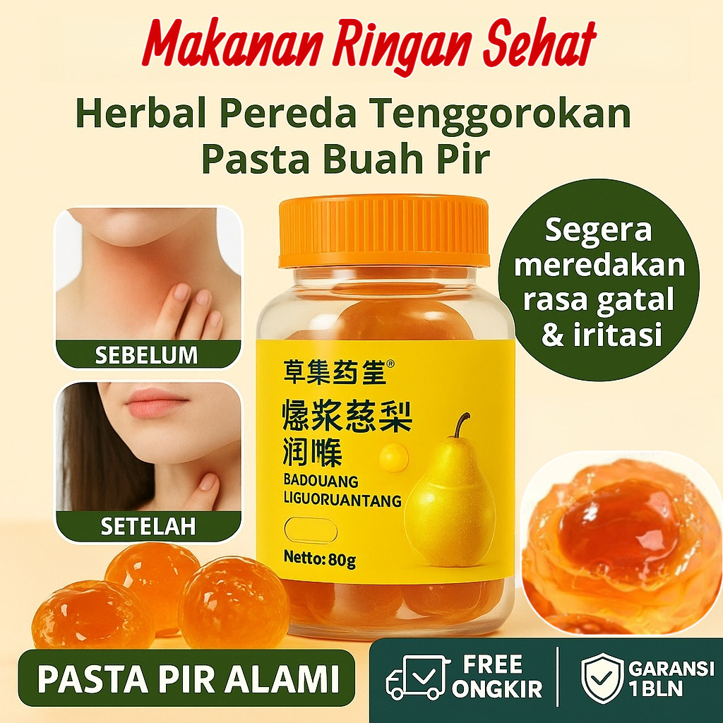 Jual Permen Kenyal Sehat Wajib Ada di Rumah | Permen Kenyal Ekstrak Pir ...