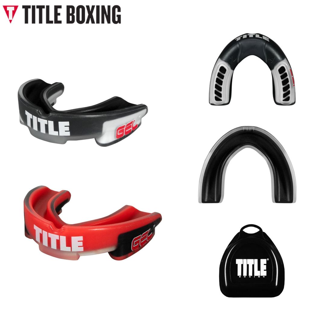 Jual TITLE TRIPLE SHOCK GEL Gumshield / / mouth guard / Gum shield ...
