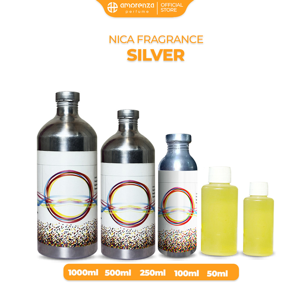 Jual BIBIT PARFUM MURNI SILVER - SILVA NICA FRAGRANCE 50ml - 250ml ...