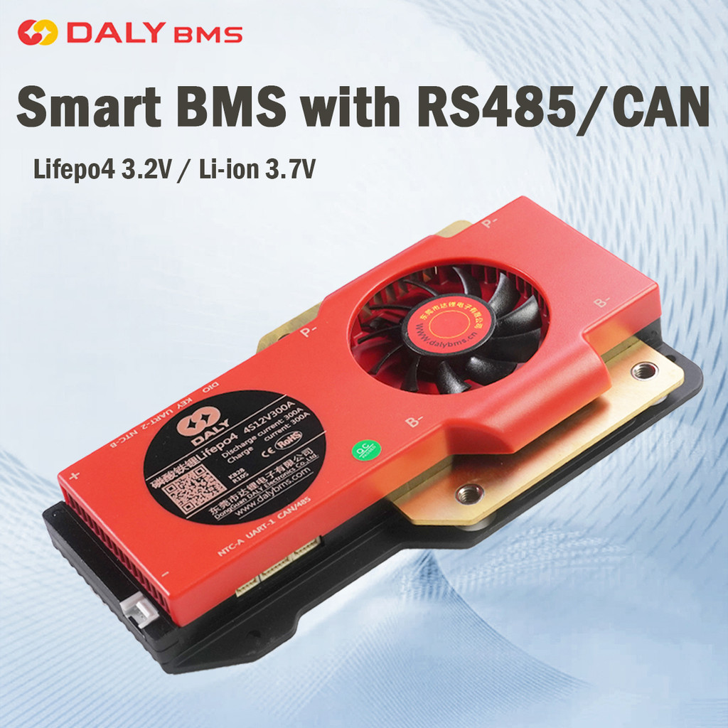 Jual Daly Smart BMS 4S Lifepo4 12V 100A 3S 8S 24V 40A 60A 150A 16S 48V ...