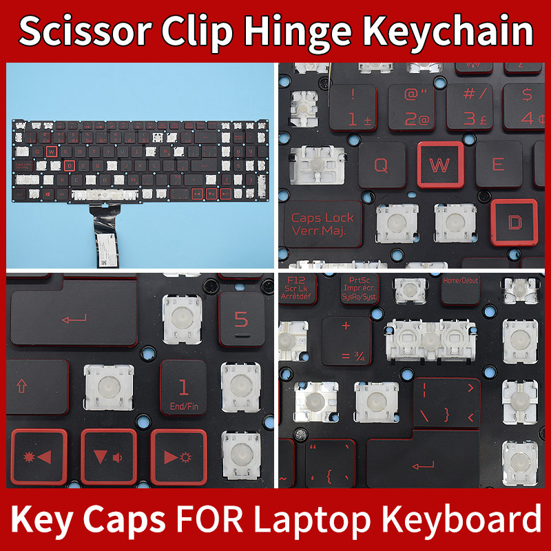 Jual Replacement Keycap Key cap &Scissor Clip&Hinge For Acer Nitro 5 ...