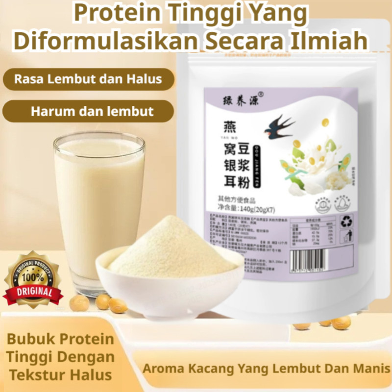 Jual Susu Kedelai Bubuk Tremella Sarang Burung 140g/Sarang Burung Walet ...