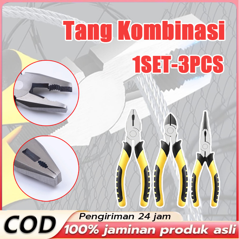 Jual Tang Kombinasi Lineman Combination Piler Tang diagonal multifungsi ...