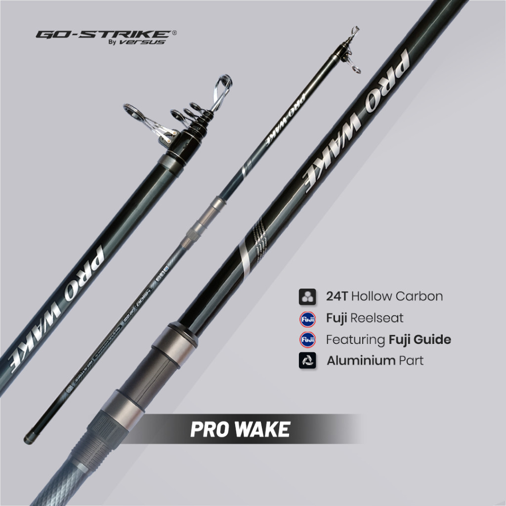 Jual Joran Pasiran Go Strike PRO WAKE (ring fuji) | Shopee Indonesia