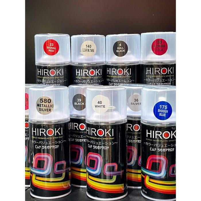 Jual 300ML / 300CC CAT SEMPROT HIROKI PILOK SPRAY PAINT HIROKI ...