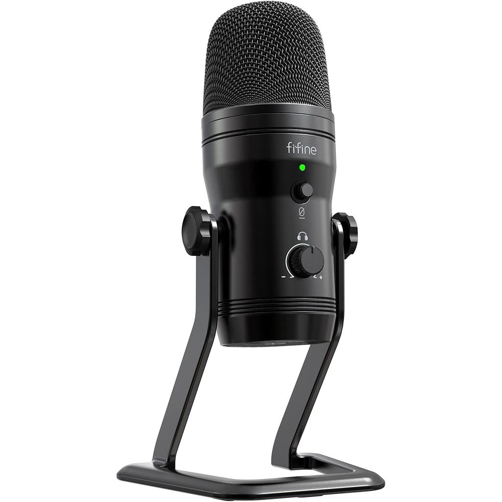 Jual USB Studio Mic for PC, Mac, PS4 with Mute Button & Headphone Jack ...