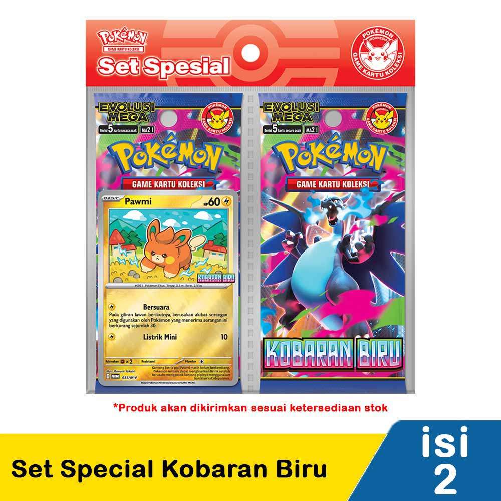 Jual POKEMON SET SPECIAL KOBARAN BIRU | Shopee Indonesia