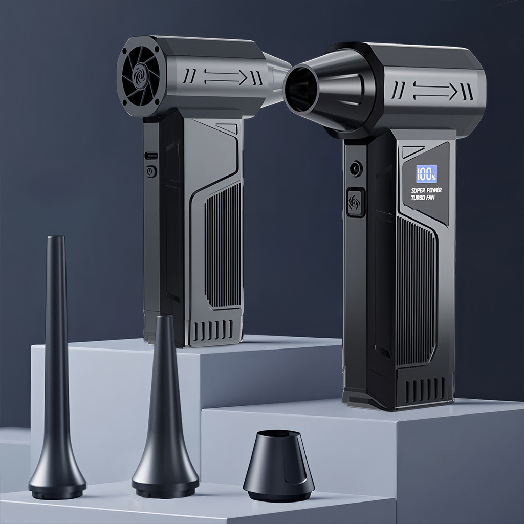 Jual 180000PRM Portable Electric Air Blower Turbo Jet Fan Brushless ...