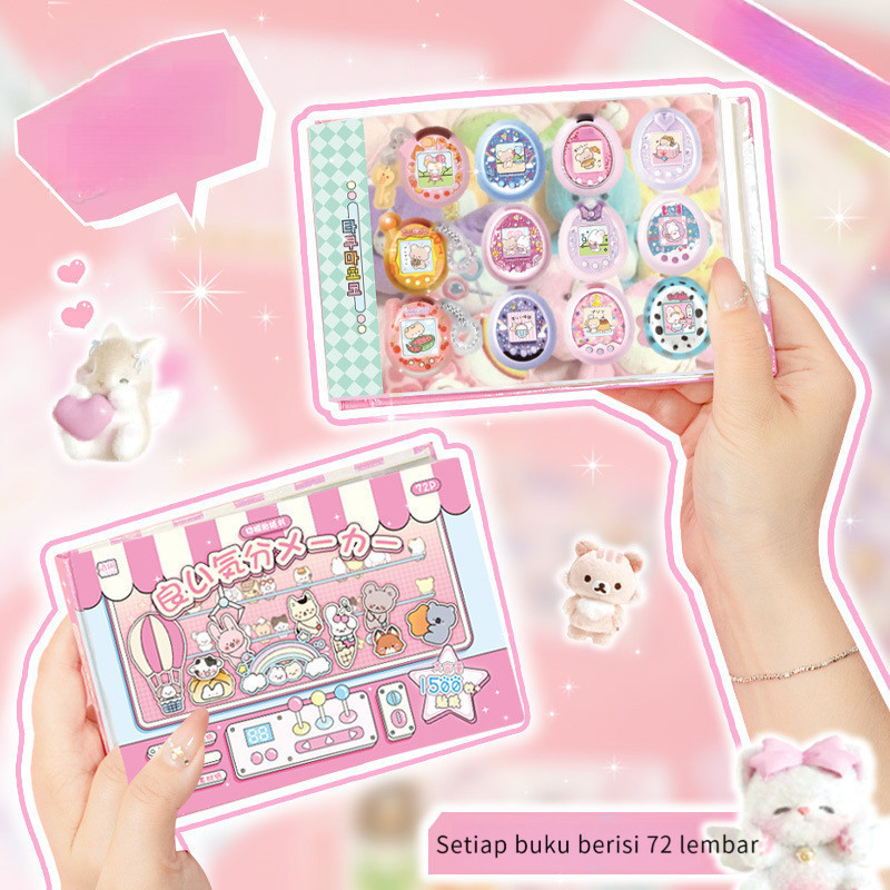 Jual 72 Stiker Die-Cut Kartun Lengkap & Imut - Bahan Art Paper ...