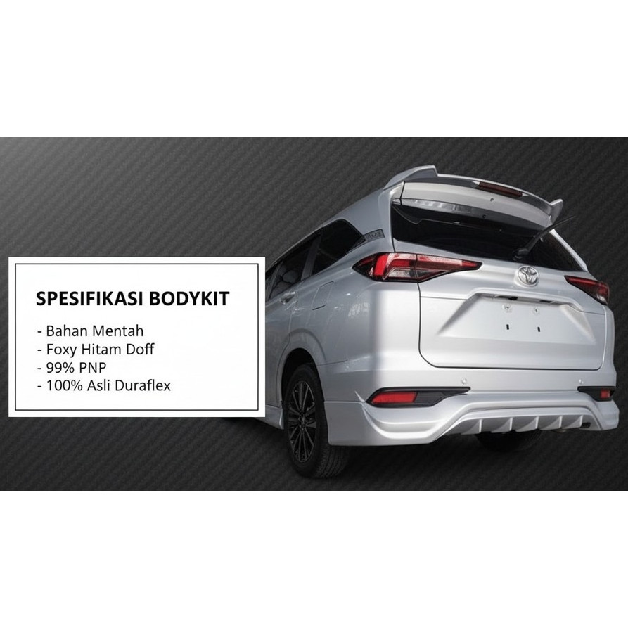 Jual Bodykit Toyota all new Avanza 2022 2023 2024 2025 custom body kit ...