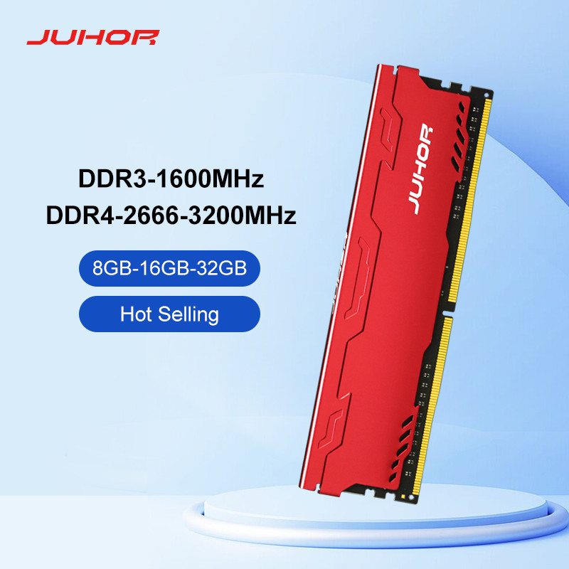 Jual JUHOR DDR4 Ram 16GB 8GB 32GB 2666MHz 3200MHz DDR3 8GB 1600MHz MM ...