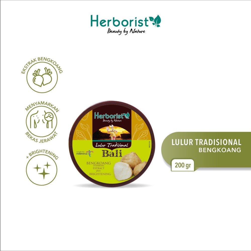 Jual ESP1 Herborist Lulur Tradisional Bali Bengkoang 200gr | Shopee ...