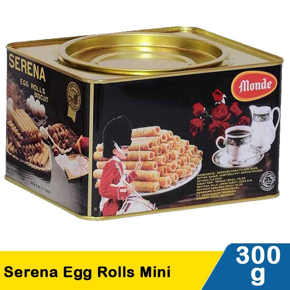 Jual MONDE BISCUIT SERENA EGG ROLL MINI 300g | Shopee Indonesia