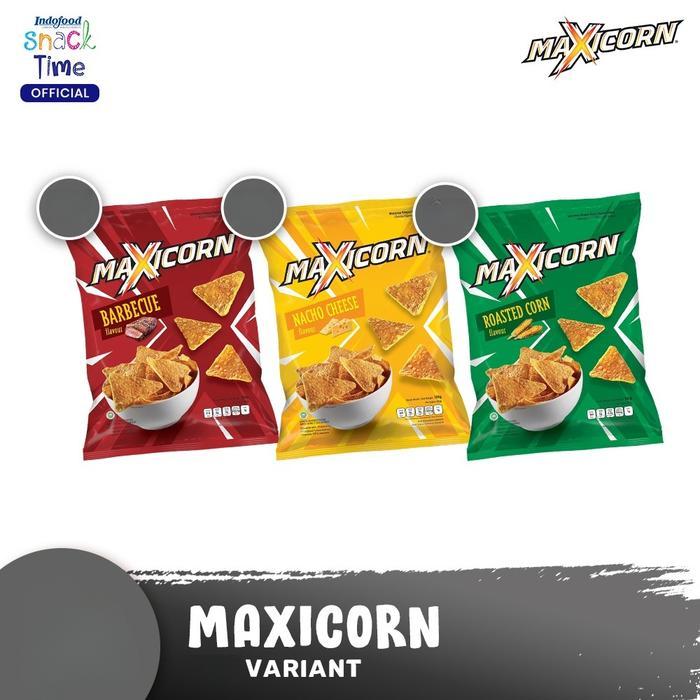 Jual Maxicorn Pack 55gr / Barbecue - Roasted Corn - Nacho Cheese ...