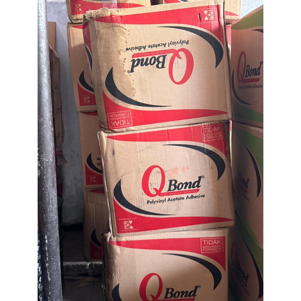 Jual Lem Putih QBond/Lem Putih PVAC QBond triplek kayu 700gr (36PCS ...
