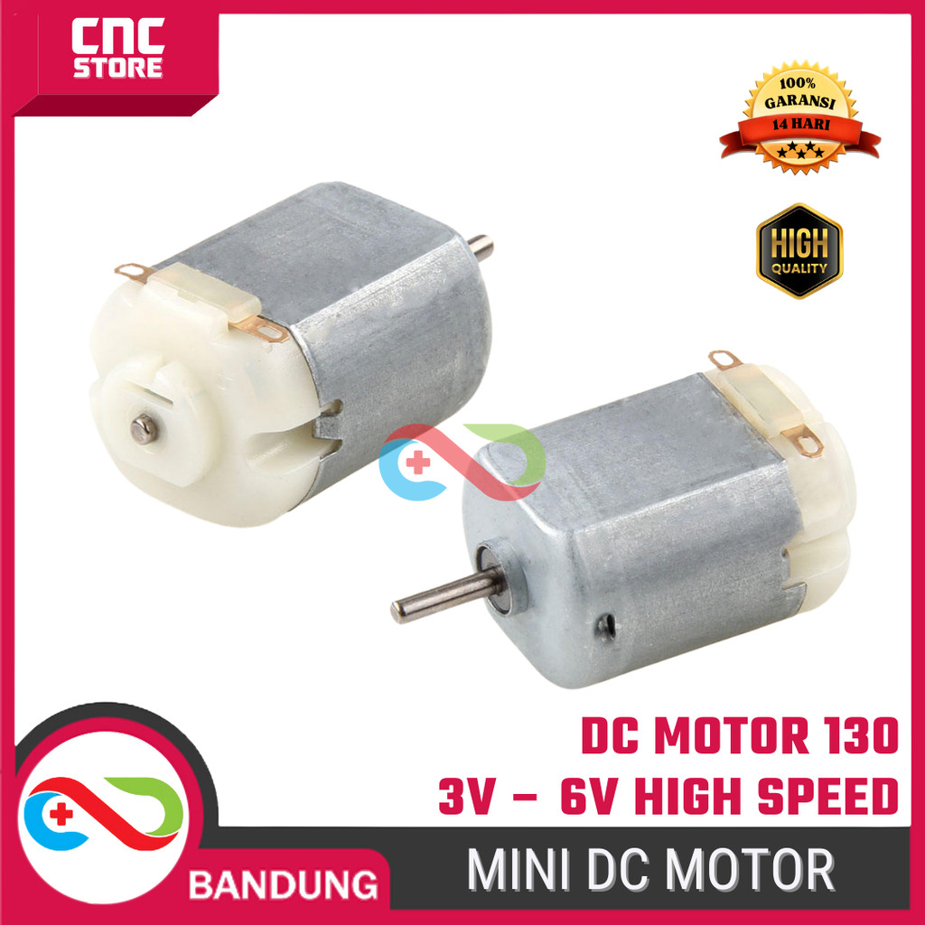 Jual Motor Dinamo 130 Standar DC 3V–6V – High Speed Motor untuk RC ...