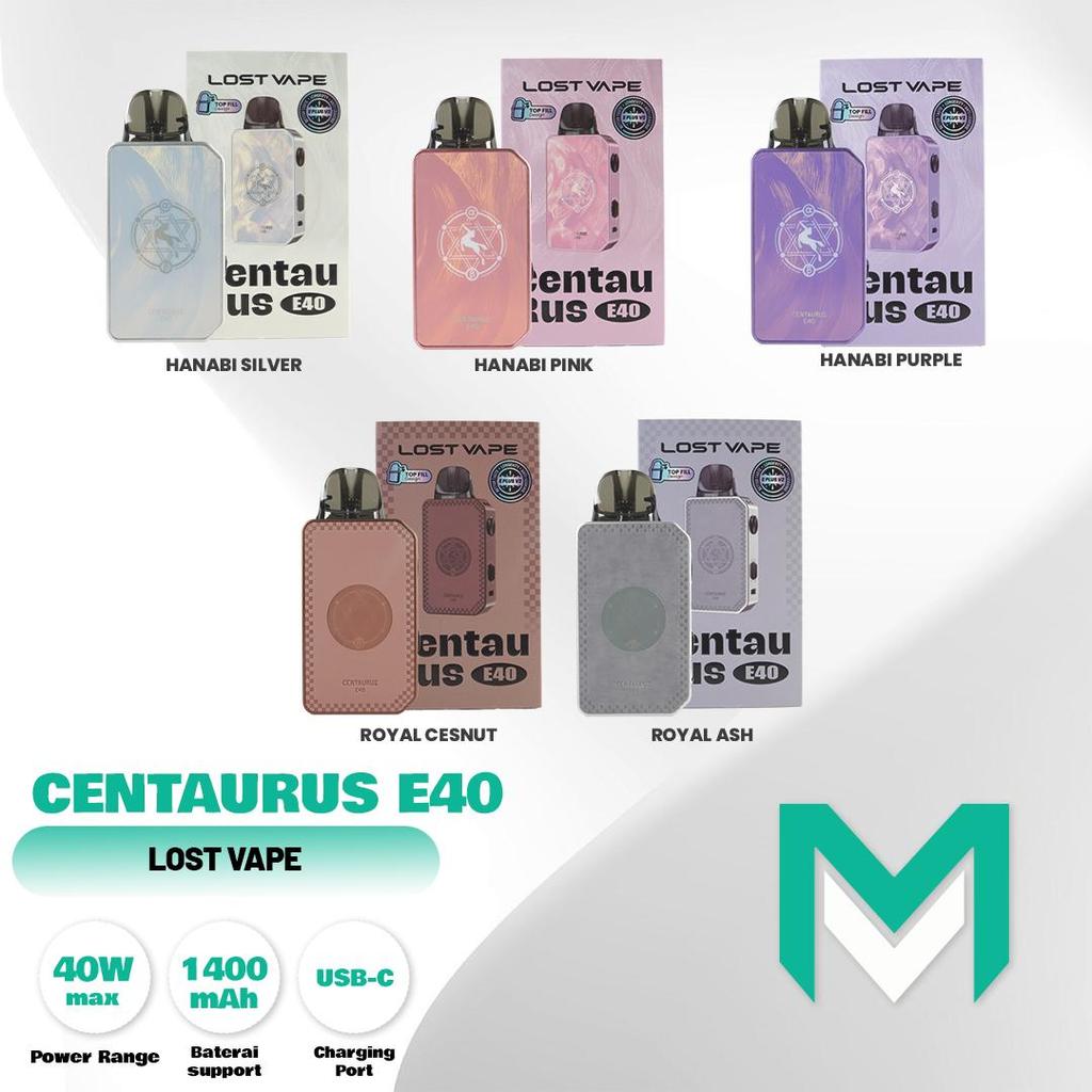 Jual Pod Centaurus E40 Pod Kit 40W 1400mAh New Color Authentic By Lost ...