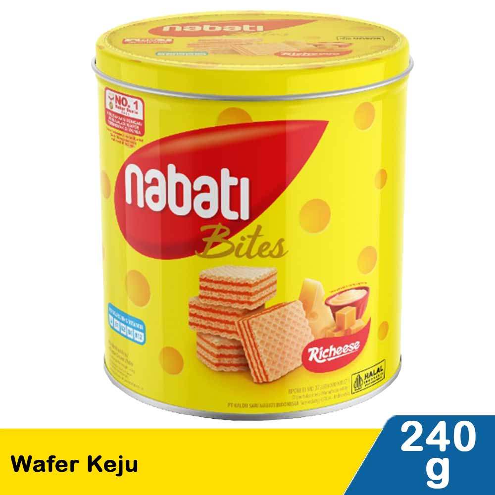 Jual NABATI RICHEESE WAFER KEJU 240g | Shopee Indonesia