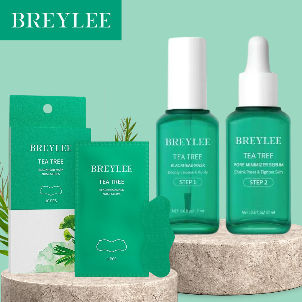 Jual BREYLEE Tea Tree Blackhead Mask Series - Blackhead Mask Nose ...