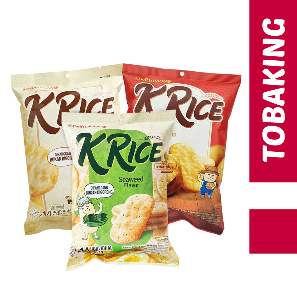 Jual Delfi Orion K Rice Cheese Seaweed Sweet Krice Rice Crackers ...