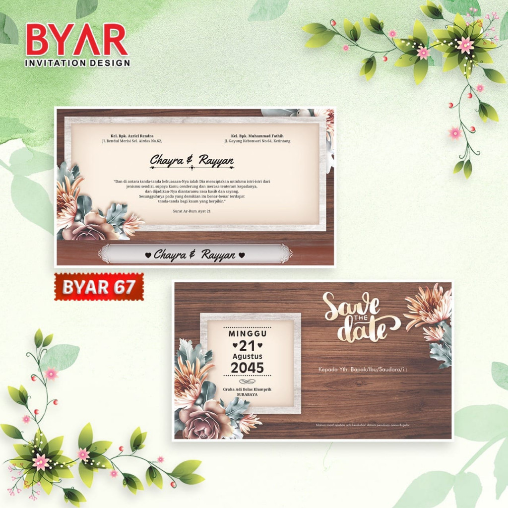 Jual Blangko Undangan Byar 67 (Blangko Center) | Shopee Indonesia