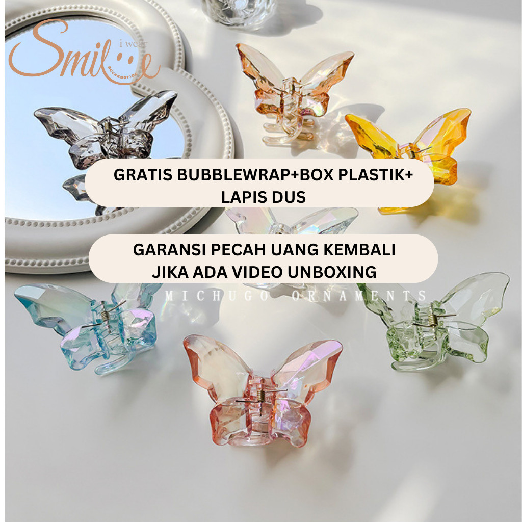 Jual SMG JEDAI KUPU TRANSPARAN KOREA + BOX/JEPIT KUPU PREMIUM KOREA ...
