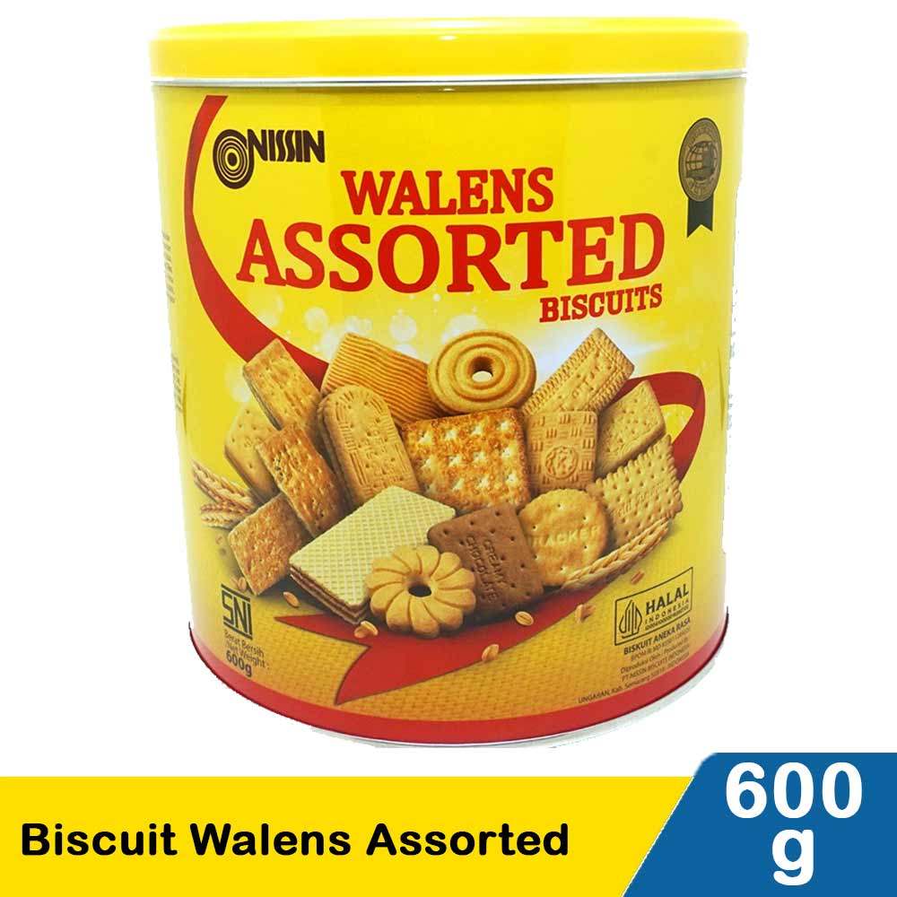 Jual NISSIN BISCUIT WALENS ASSORTED 600g | Shopee Indonesia