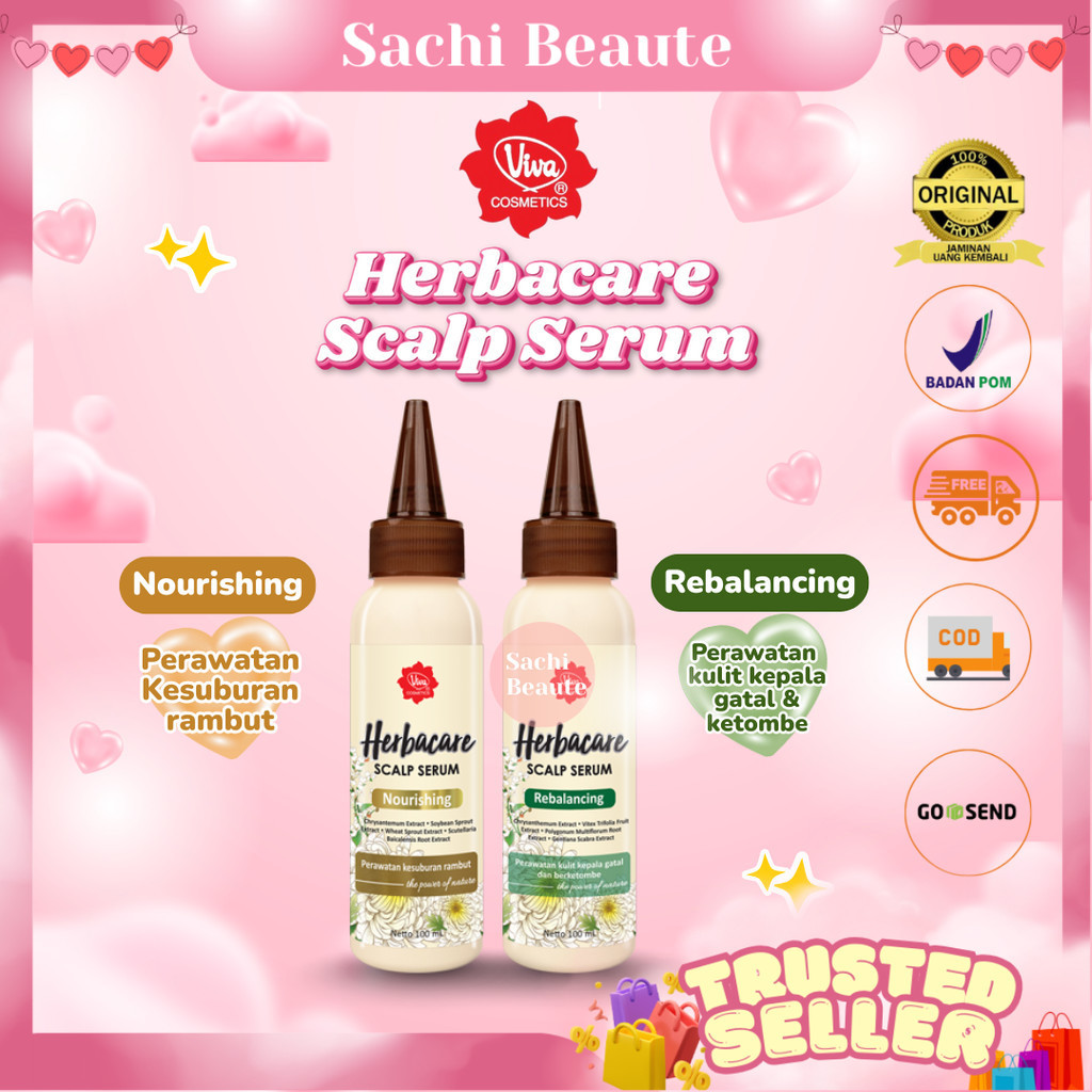 Jual Viva Herbacare Scalp Serum - 100 ml BPOM | Shopee Indonesia