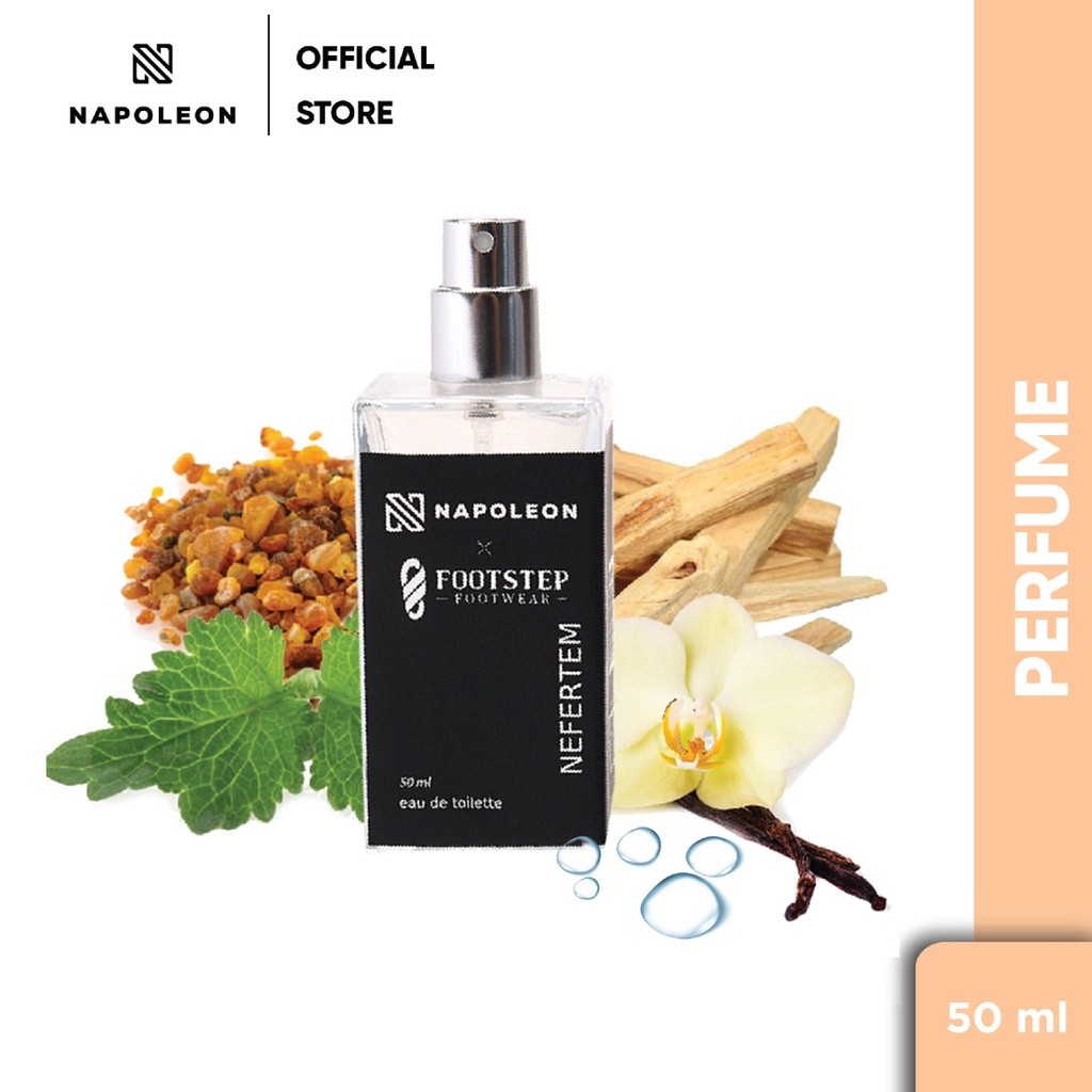 Jual NAPOLEON Parfum Pria X Footstep Eau De Toilette EDT Nefertem 50 ML ...