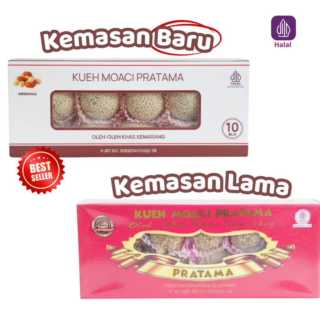 Jual Kue Moaci Moci Mochi Semarang Merk Pratama Wijen Oleh Oleh Khas ...
