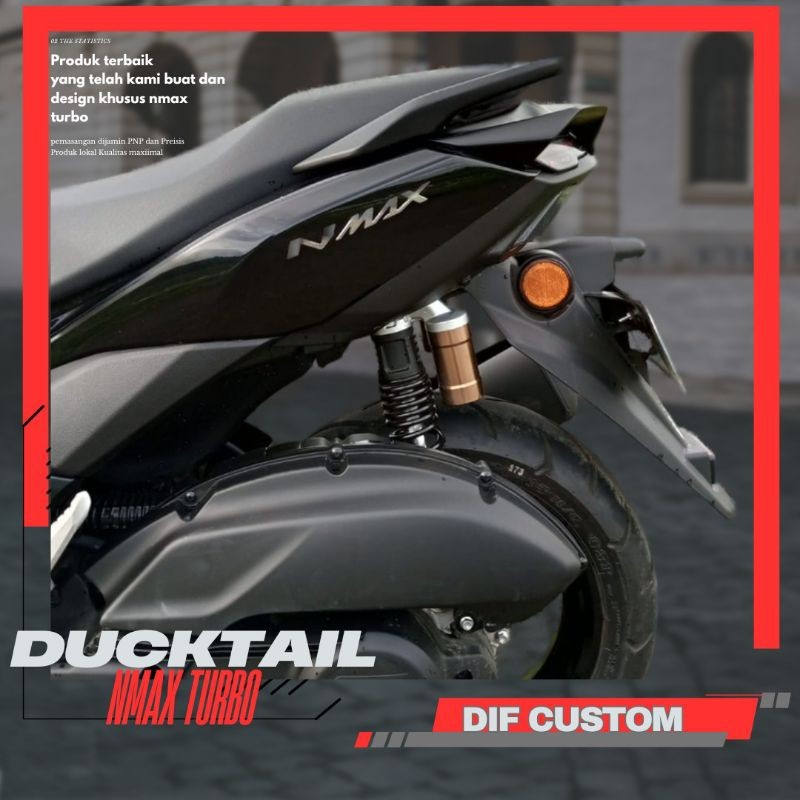 Jual ducktail/buntut/cover lampu blakang NMAX turbo/Neo/s original ...
