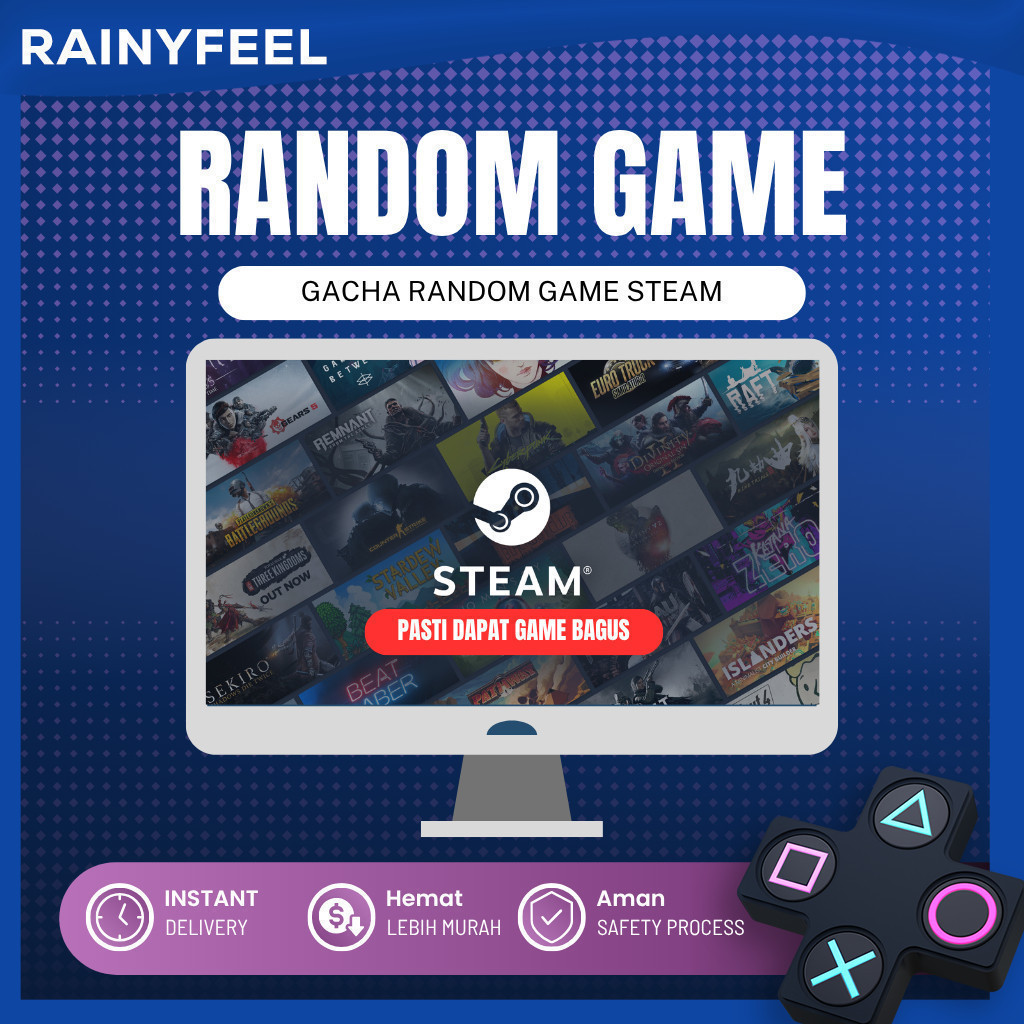 Jual [BONUS GAME RANDOM] RANDOM GAME STEAM / GACHA GAME STEAM ANTI ZONK ...