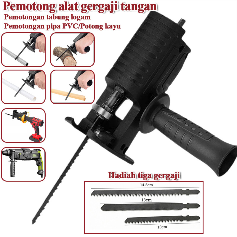 Jual Mesin Adapter Jigsaw Gergaji Mesin (COD) Gergaji Mesin Adapter ...