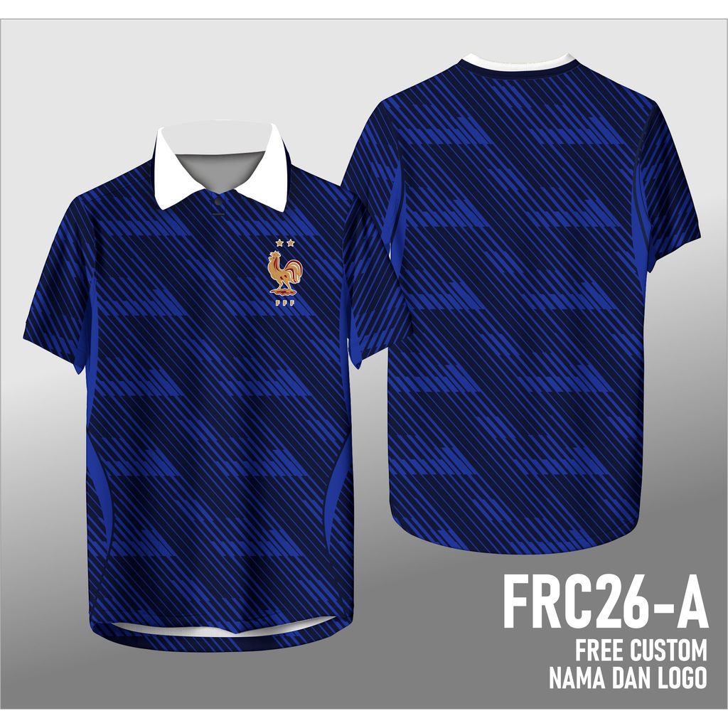 Jual Jersey Prancis Home Piala Dunia 2026 Kaos Bola France Terbaru Free ...