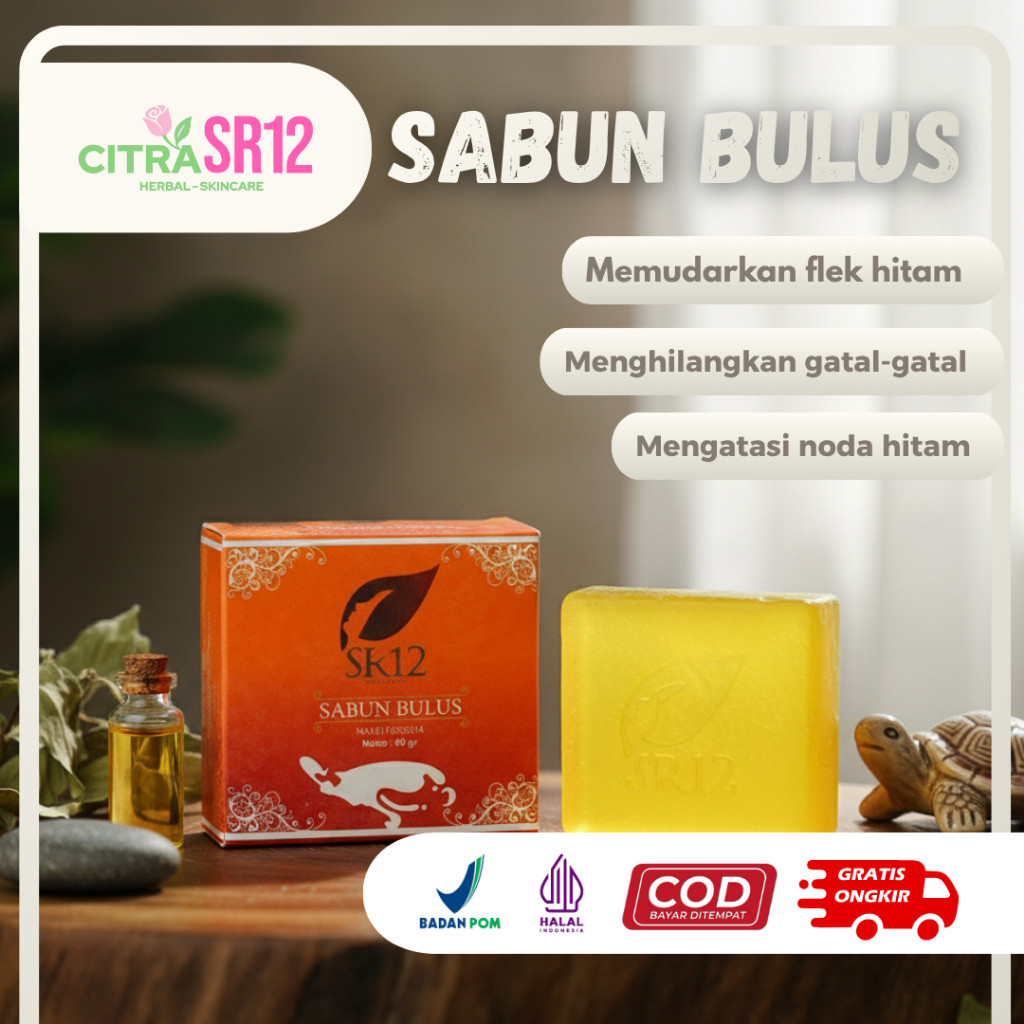 Jual SR12 Sabun Bulus | Penghilang Gatal, Jamur, & Bau badan | Shopee ...