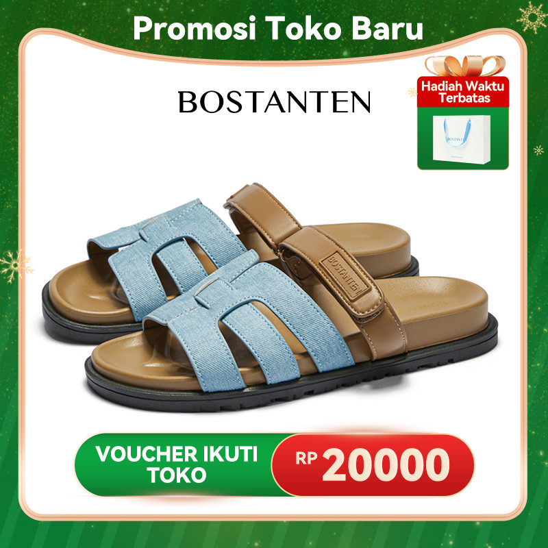 Jual arsipage [Aethel shoes] BOSTANTEN Sendal Platform Stripe Sol ...