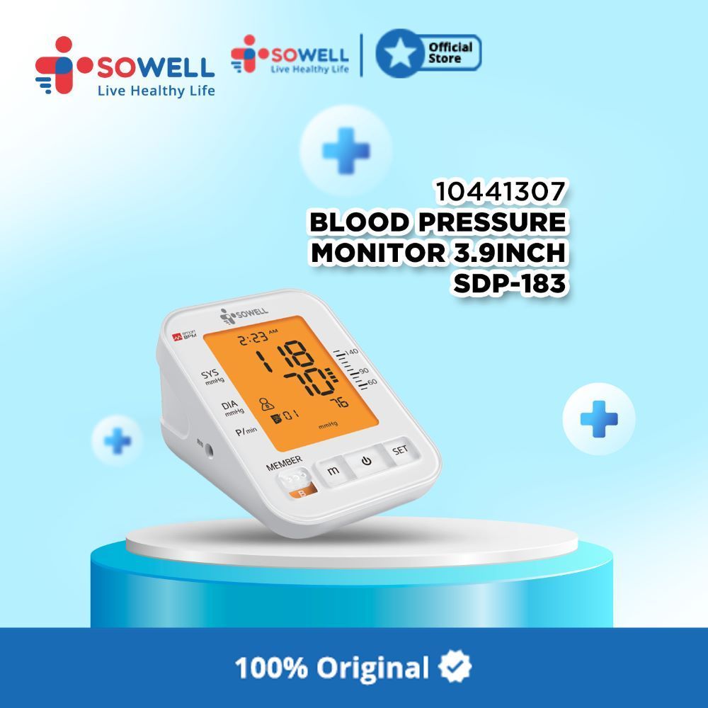 Jual Sowell 3.9 inci Monitor Pengukur Tekanan Darah Sdp-183 Blood ...