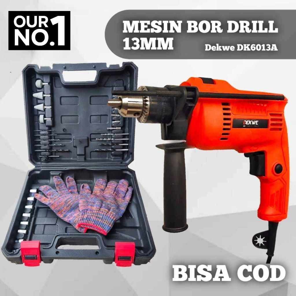 Jual MAKTEC Bor Listrik 13mm Mesin Bor Bor Impact Bolak Balik Bor ...