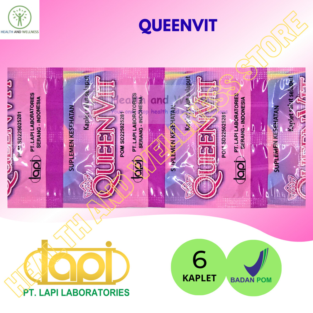 Jual Queenvit LAPI Laboratories Kaplet Salut Selaput Queen Vit | Shopee ...