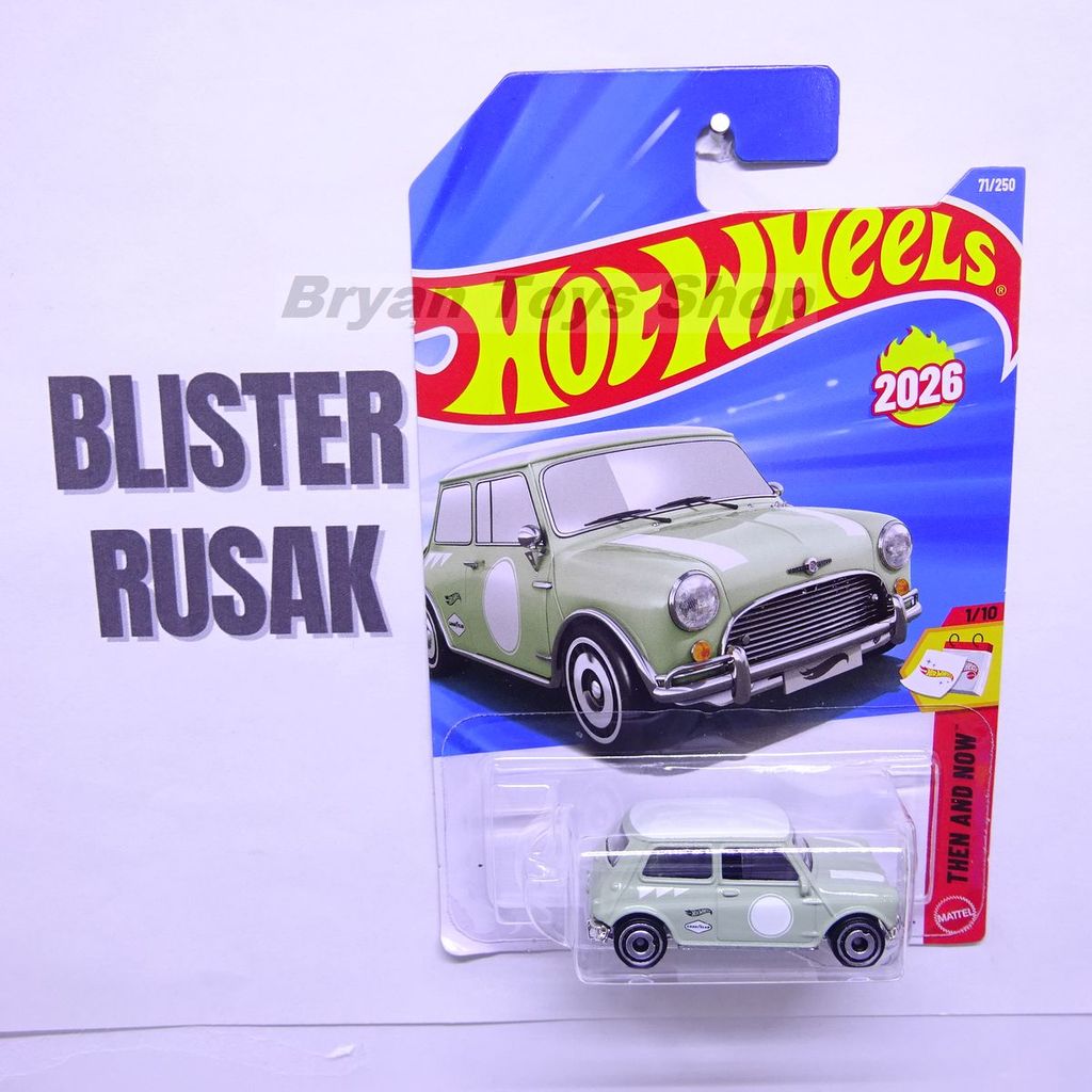 Jual Hot Wheels Card Ketekuk Austin Mini Cooper S Hijau | Shopee Indonesia