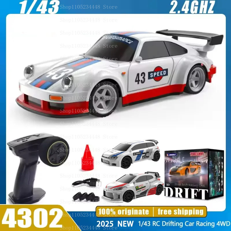 Jual 1/43 Mini Remote Control Car 2.4GHz 4WD Full Proportional High ...