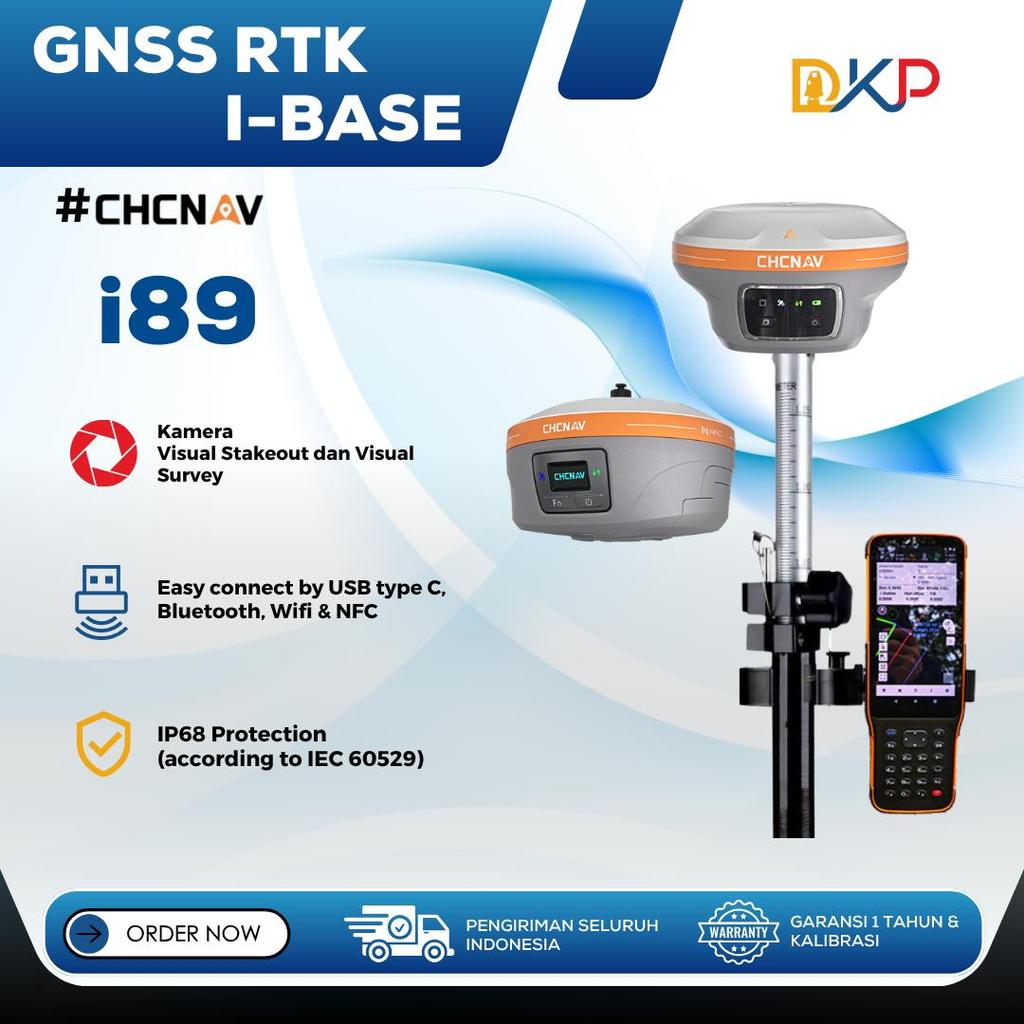 Jual GPS Geodetik CHCNAV i89 Visual IMU / i-Base i89 RTK - GNSS ...