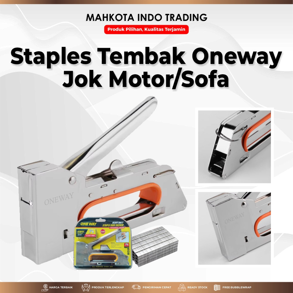 Jual Staples Tembak Staple Tacker Jok Motor Stepler Tembak Serba Guna ...