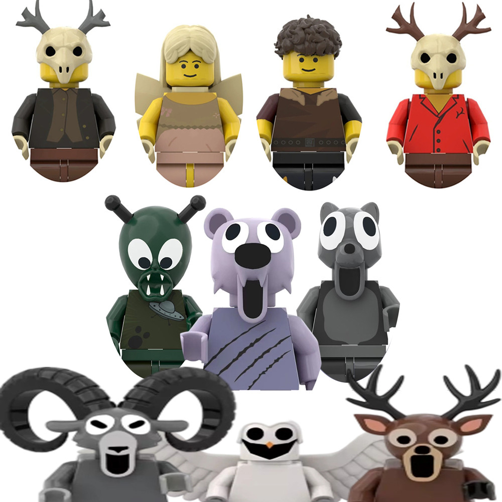 Jual New Popular 99 Nights in the Forest game Buig Blocks Assembly ...